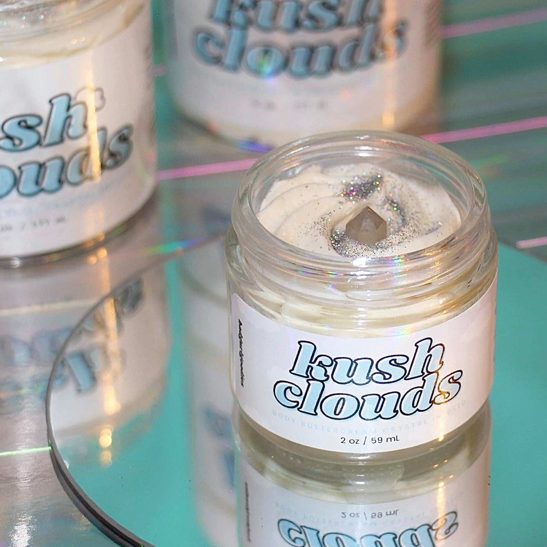 Kush Clouds Deluxe Mini Body Butter – badgurlgoodies